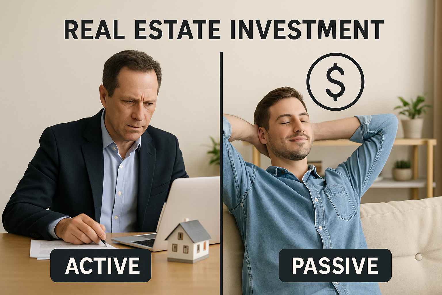 Active vs. Passive Real Estate Investment: What’s the Difference?